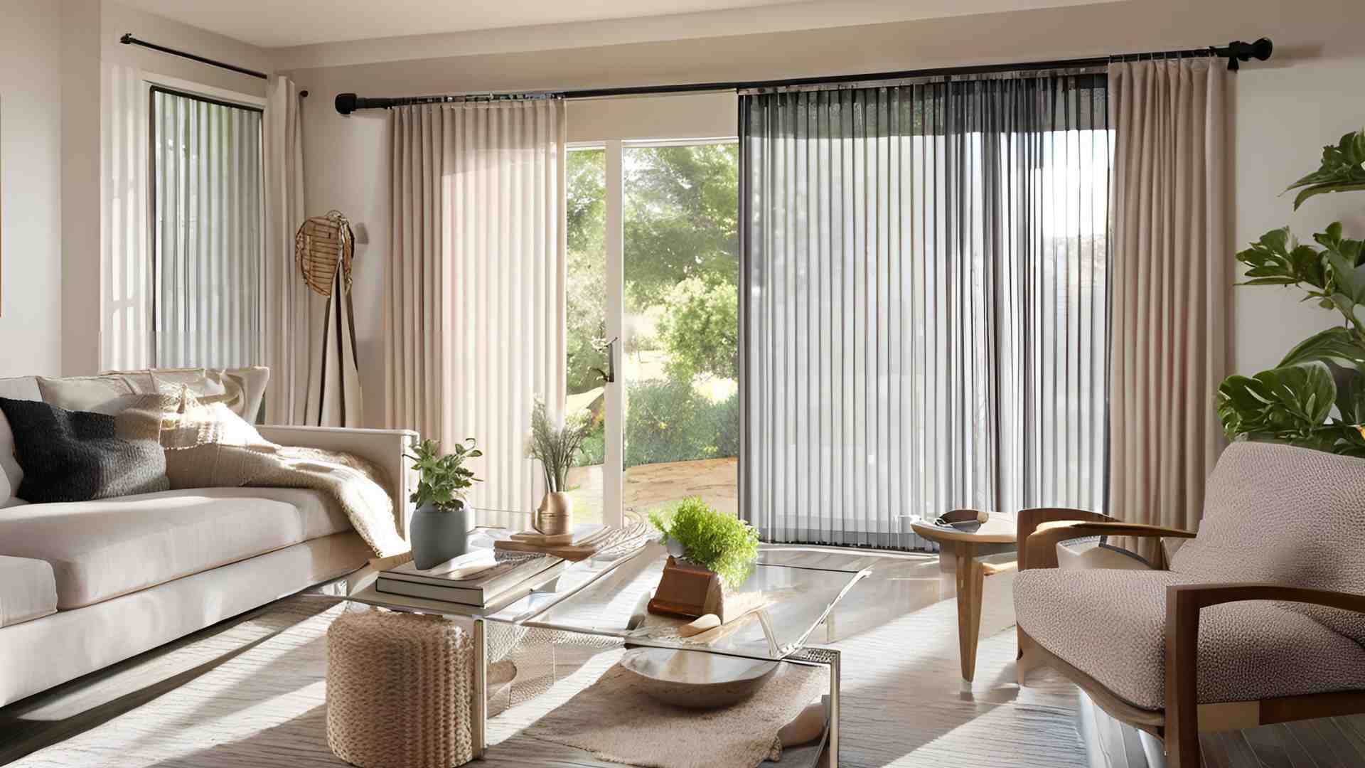 Best Window Treatments for a Sliding Glass Door | Guide